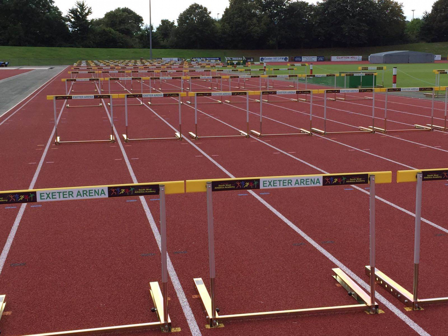 Exeter Arena Hurdles - YATE & DISTRICT ATHLETIC CLUB